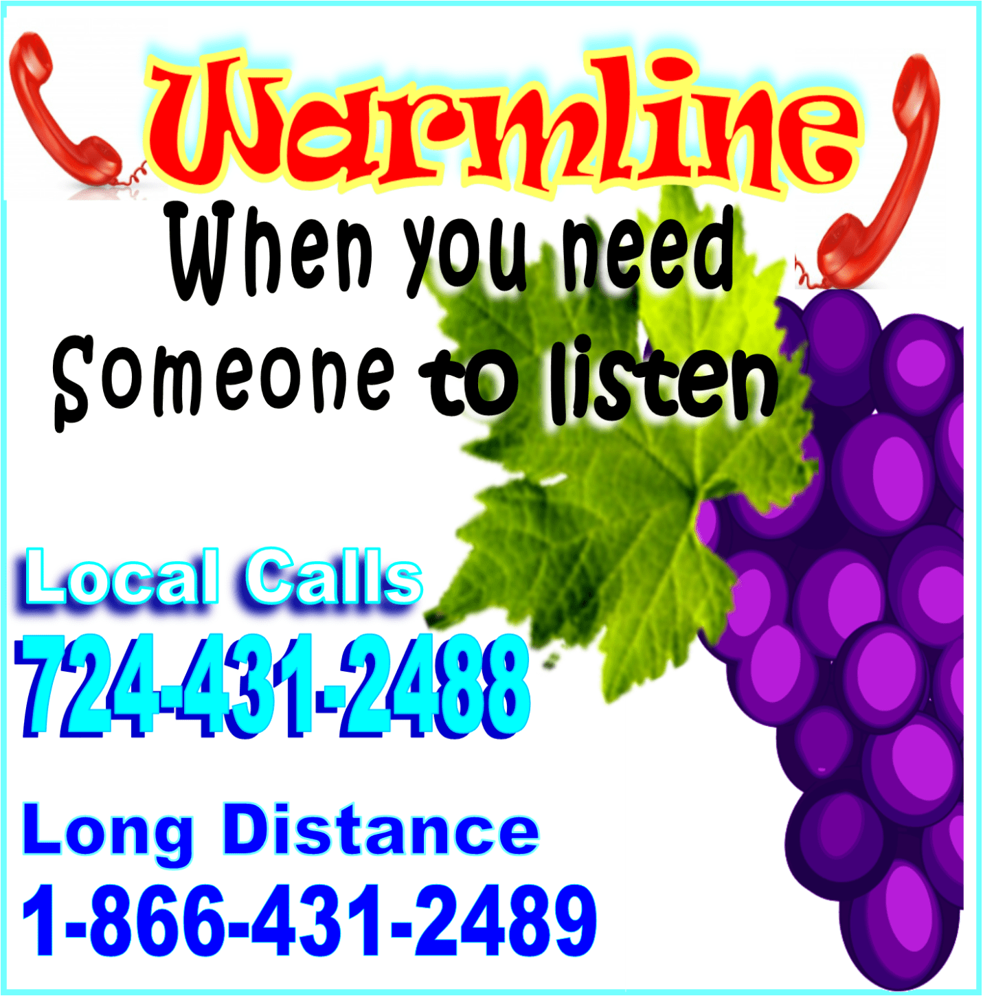 Warmline – Grapevine Center